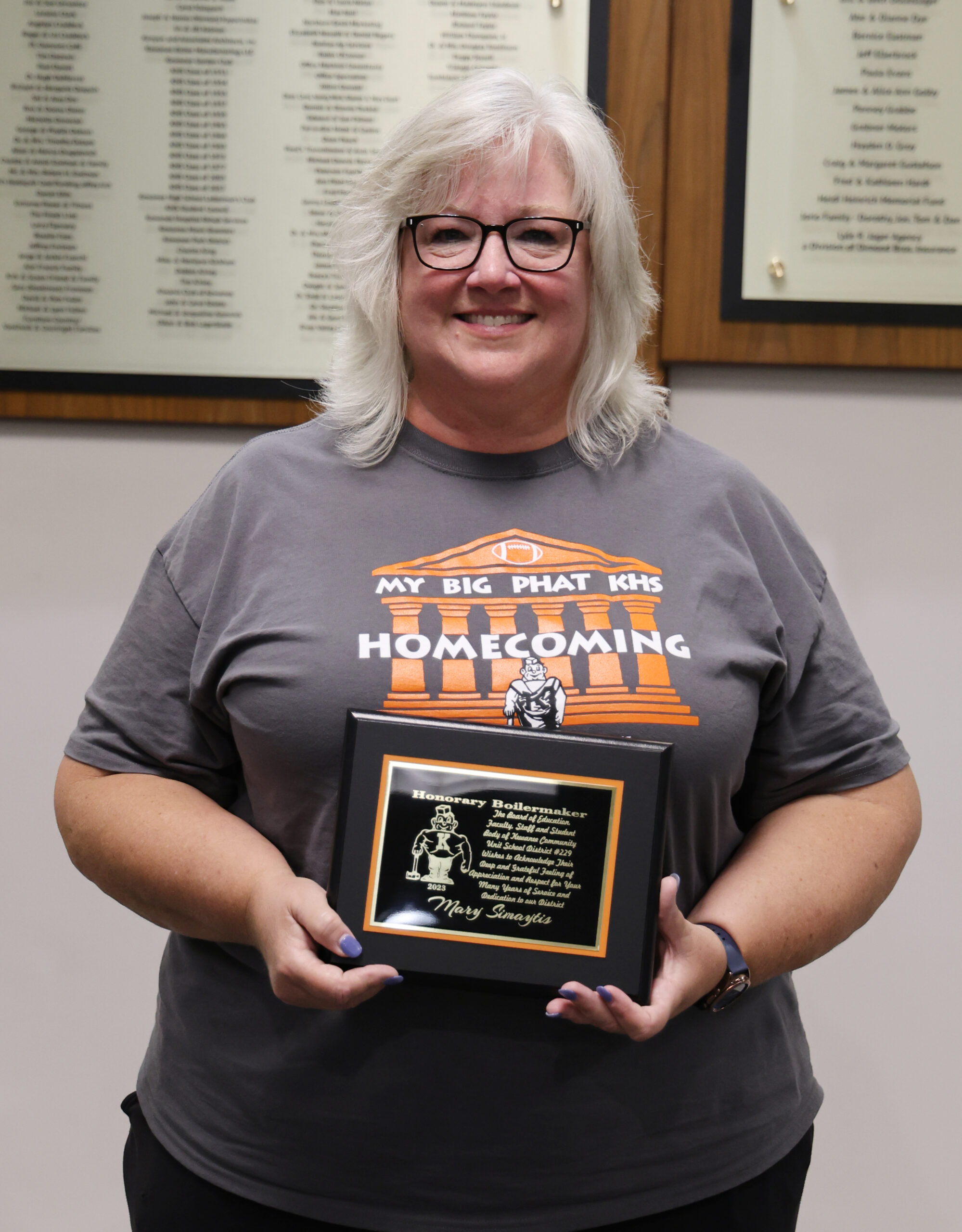 Simaytis and Yepsen named ‘Honorary Boilermakers’ | Kewanee Voice