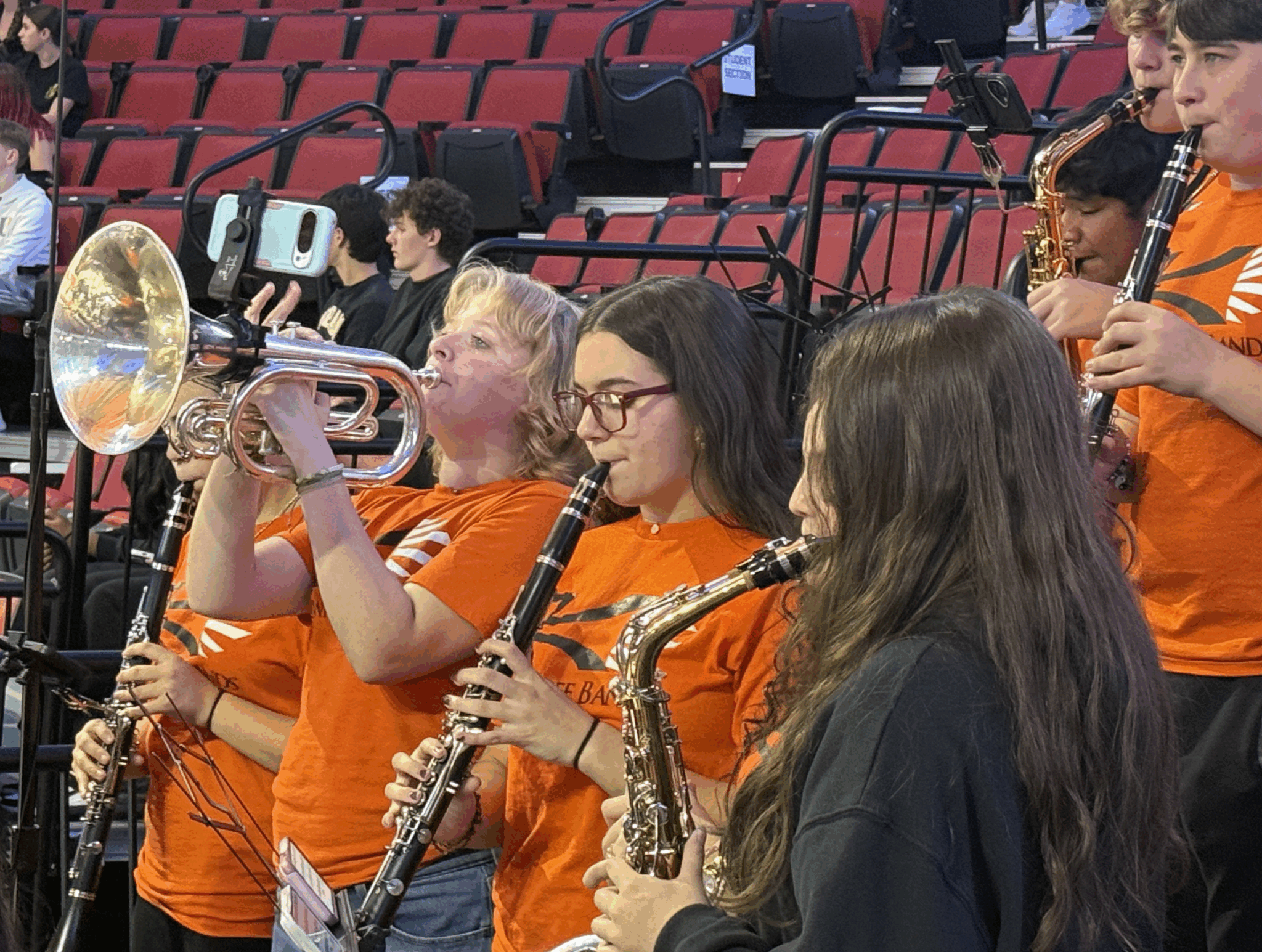 KHS pep band plays at volleyball finals | Kewanee Voice